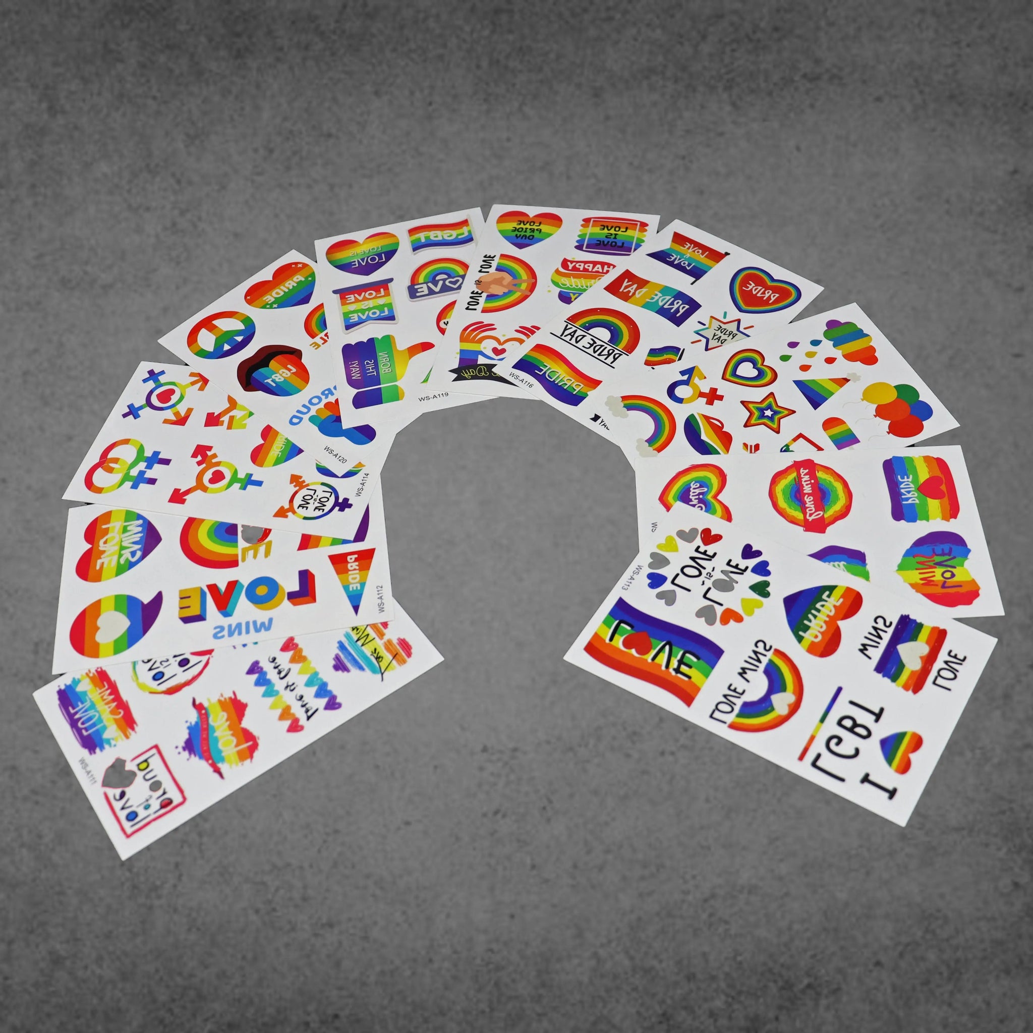 Gay Pride Tattoos (Sammlung) - Über 70 LGBTQ Motive!